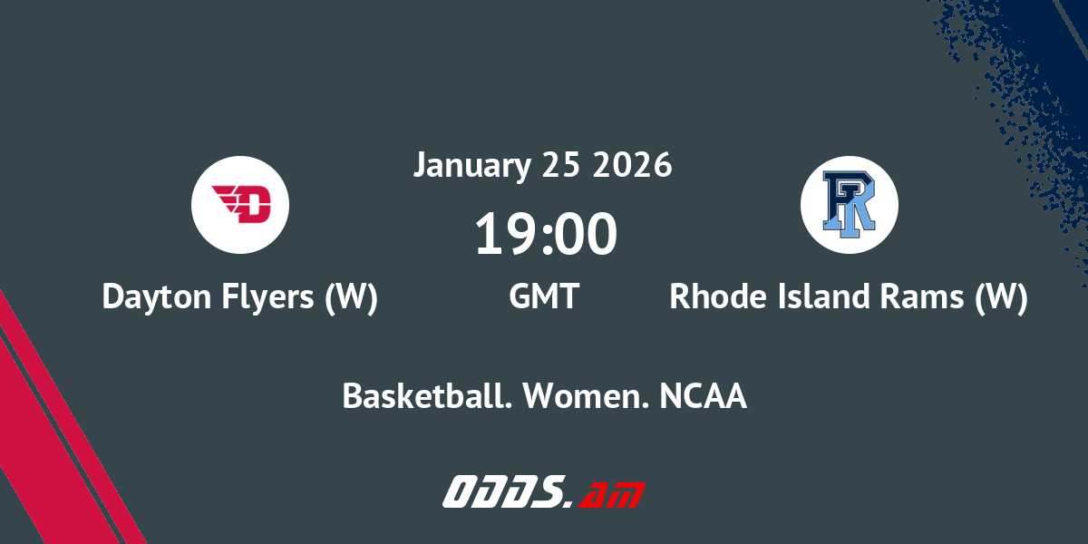 Dayton Flyers (W) - Rhode Island Rams (W). Odds Comparison. Women. NCAA ...