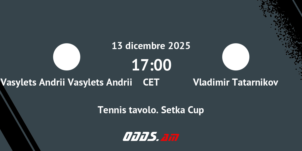 Vasylets Andrii Vasylets Andrii - Vladimir Tatarnikov. Tennis tavolo ...